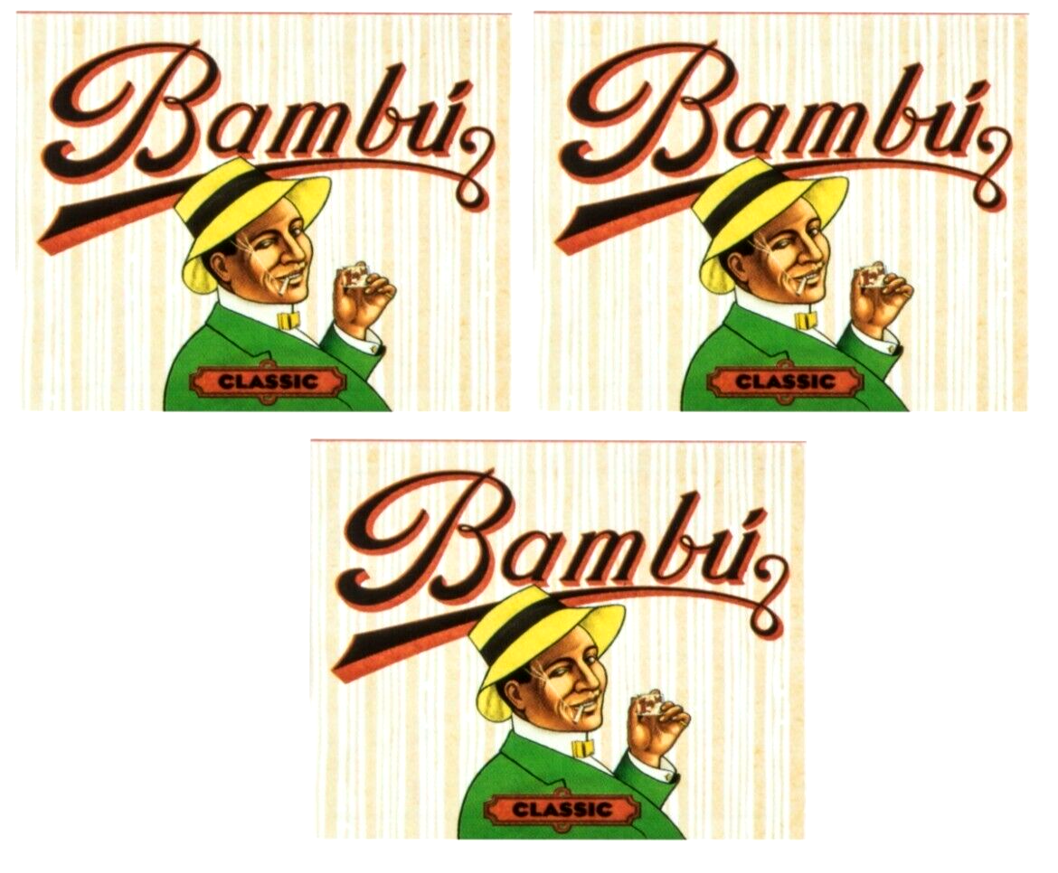 5x Bambu Rolling Papers 100% Authentic Bambu Classic Papers 33/Lvs USA ...
