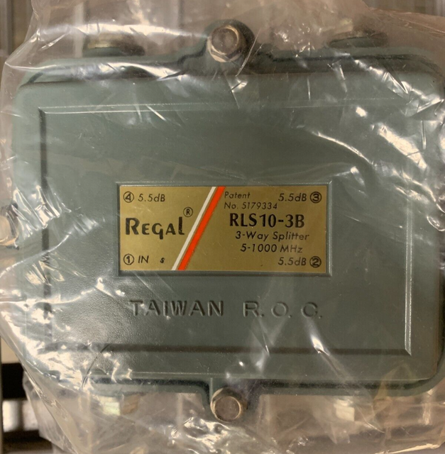 Regal RLS10-3 2 WAY SPLITTER for sale online | eBay