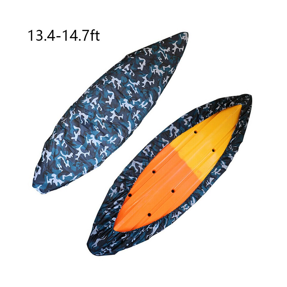 6.9-16.4ft Waterproof Kayak Canoe Cover 210D UV50+ Shield Fishing Boat ...