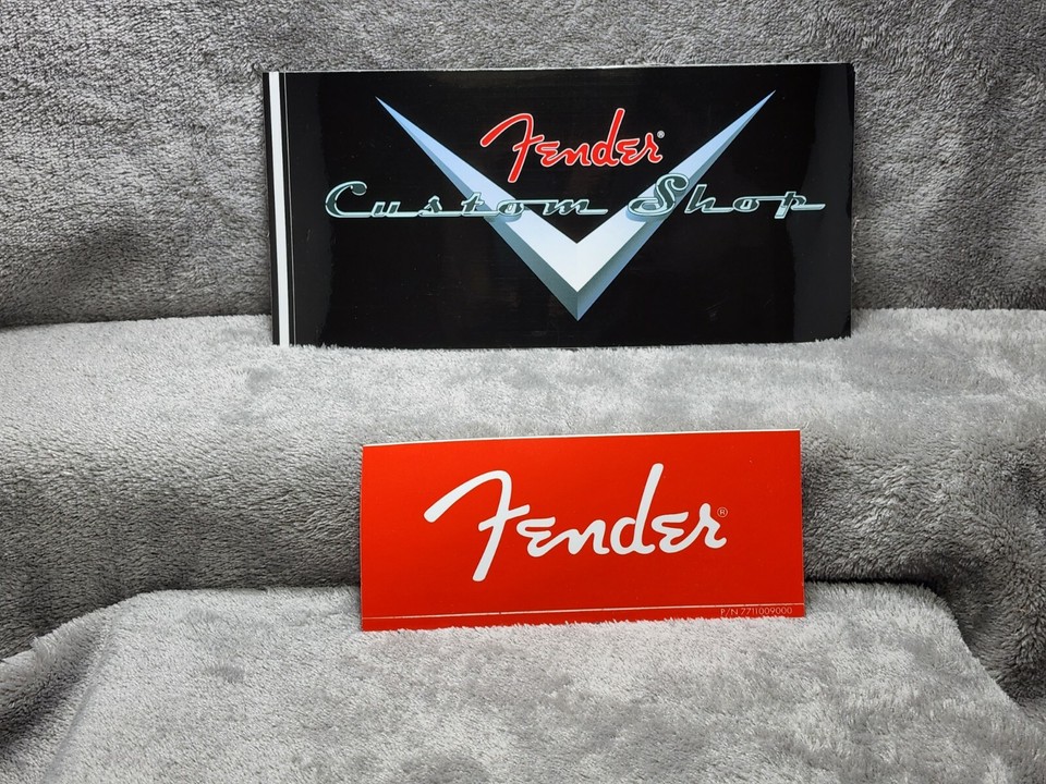 Fender Guitars Sticker Set Custom Shop | eBay