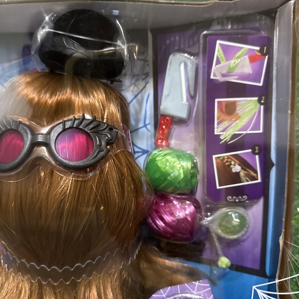 The Addams Family 19 Pc WEDNESDAY 7" Cousin IGNATIUS ITT Styling Head ...