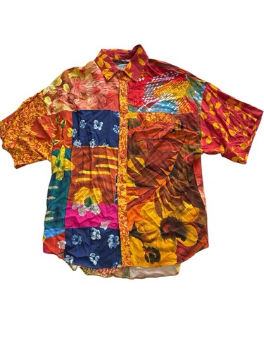 JAMS WORLD Vintage Hawaiian Shirt Mens Medium Beach Retro Tropical ...