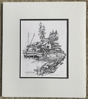 Christopher Paul Bollen “Quiet Lightning” Signed Matted Print | eBay