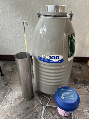Taylor Wharton IC Biomedical CX100, Vapor Cryogenic Shipper with 11 ...