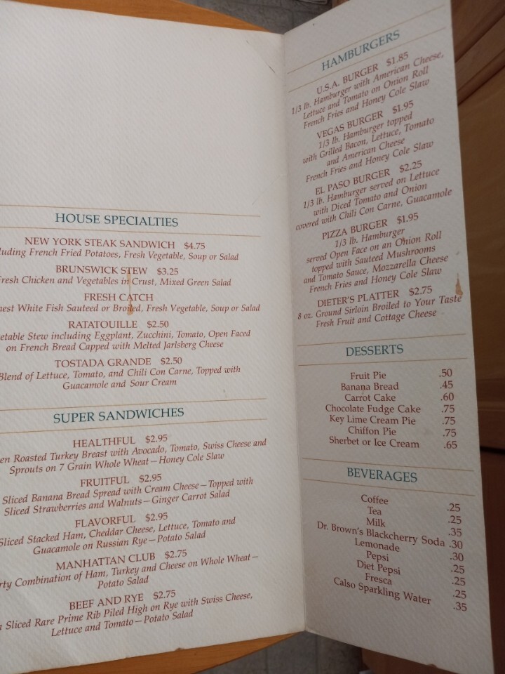 Vintage 20th Century Fox Studio THE COMMISSARY Lot Restaurant Menu | eBay