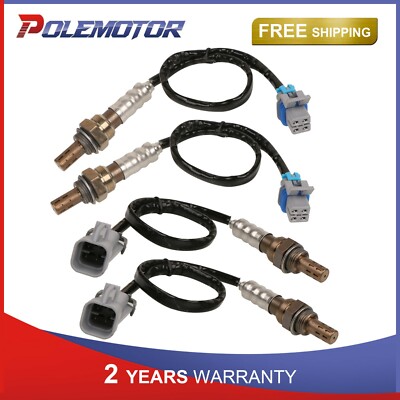 Up & Downstream O2 Oxygen Sensor Pair For Chevy Silverado GMC Yukon ...