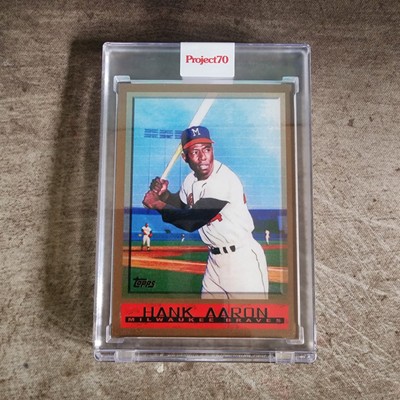 2021 Topps Project 70 - Hank Aaron #147 1998 by Matt McCormick | eBay