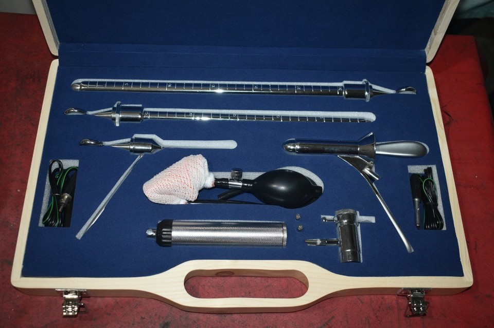 Sigmoidoscope Rigid Electric Set Proctoscope & Anoscope Surgical ...