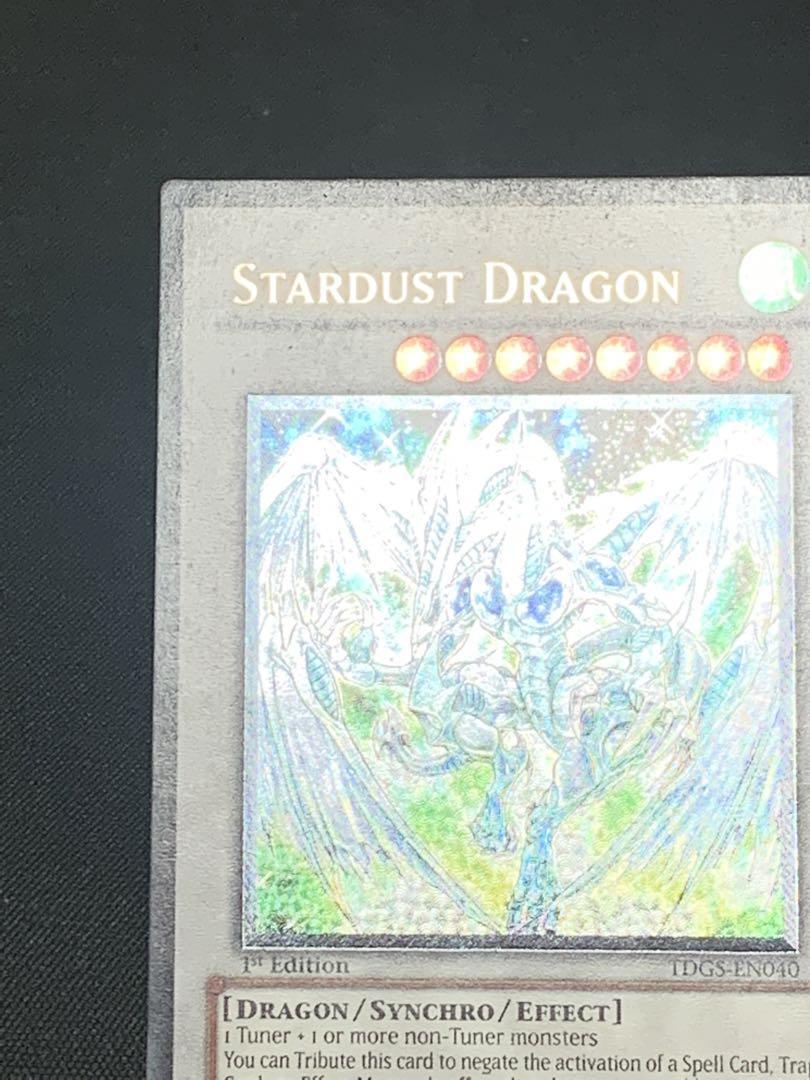 Yu Gi Oh Stardust Dragon Tdgs En040 Ghost Rare 1st Edition Eu Version