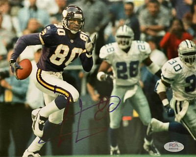 Cris Carter Signed Autographed Minnesota Vikings 8x10 Photo Ohio State ...