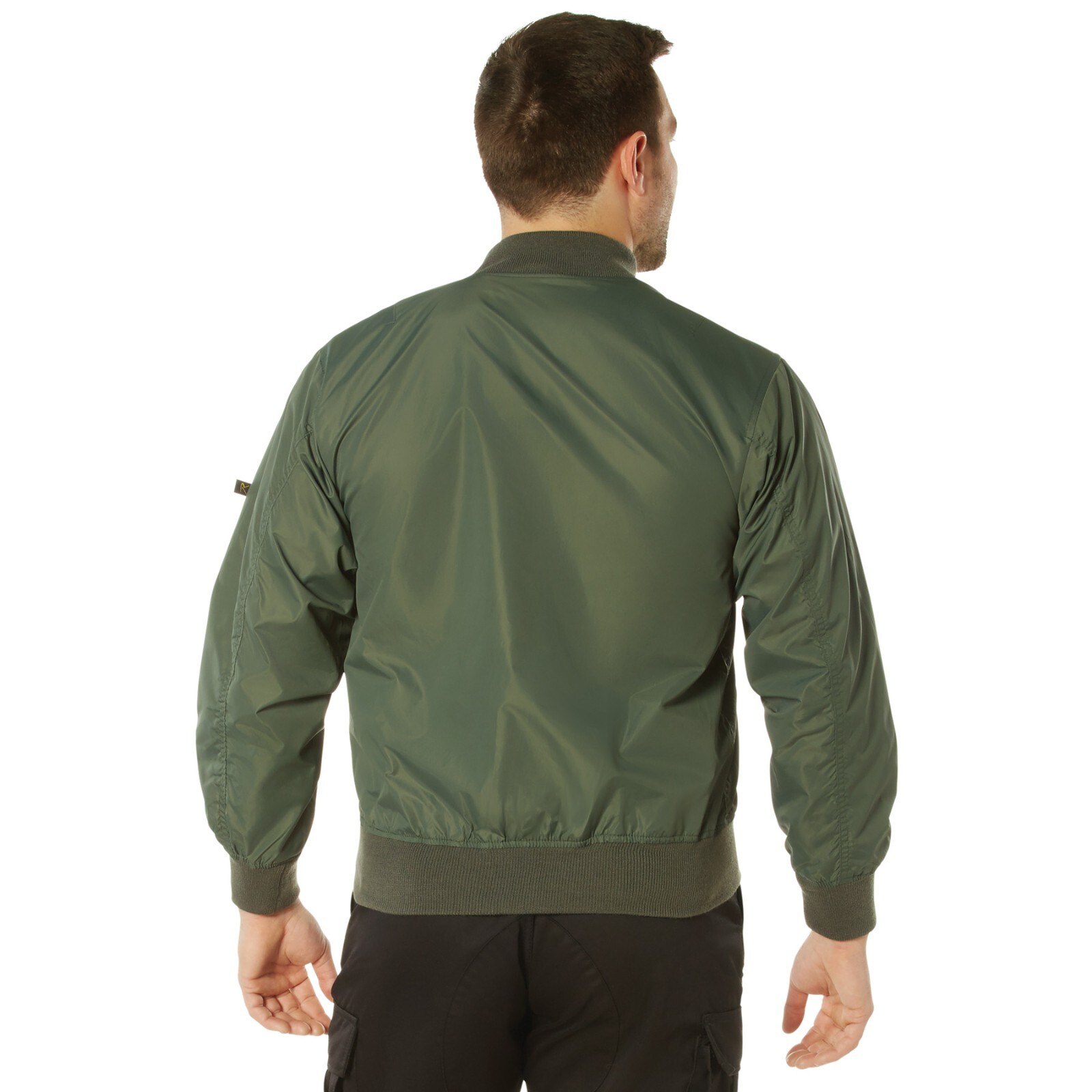 Mens Lightweight MA-1 Flight Jacket - Rothco Military Air Force Style ...