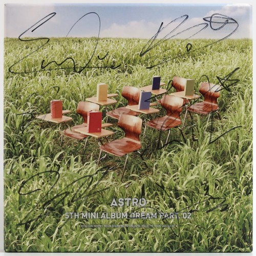 Astro - Dream Part 02 Signed Autographed Promo CD Album K-Pop 2017 | eBay