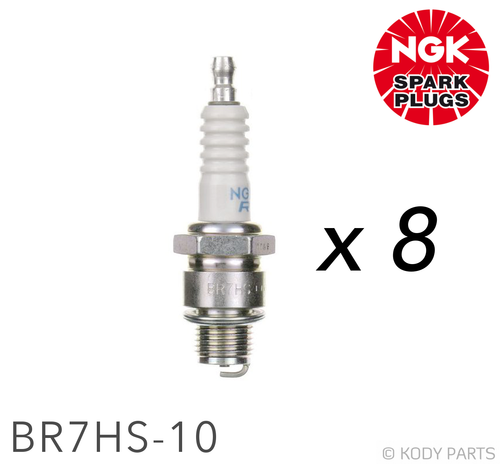 BR7HS-10 [NGK SPARK PLUGS] - Quantity: 8 Plugs | eBay