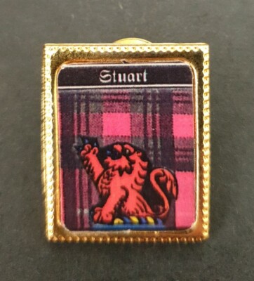STUART Family Crest/Coat Of Arms Enamel Lapel Souvenir Pin Badge | eBay