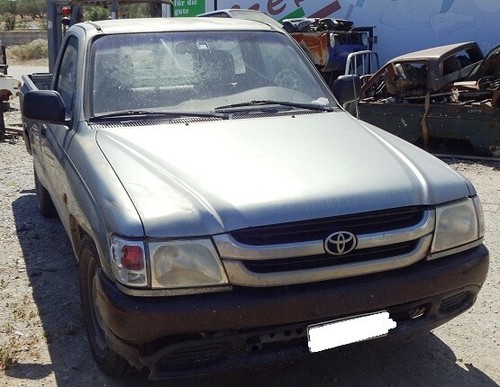 DOOR MANUAL MIRRORS PAIR L R TOYOTA HILUX LN145 P/U UTE 2WD SINGLE ...