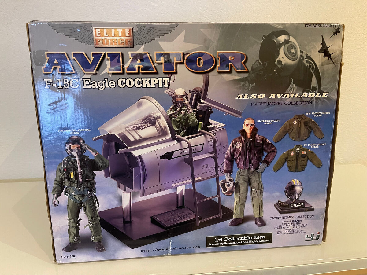 BBI Blue Box Elite Force Aviator series F-15C cockpit in 1/6 BBI Blue Box Elite Force Aviator series F-15C cockpit in 1/6
