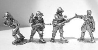 ITI4 Empress Miniatures 28mm Italian Army Command Tropical Uniforms ...