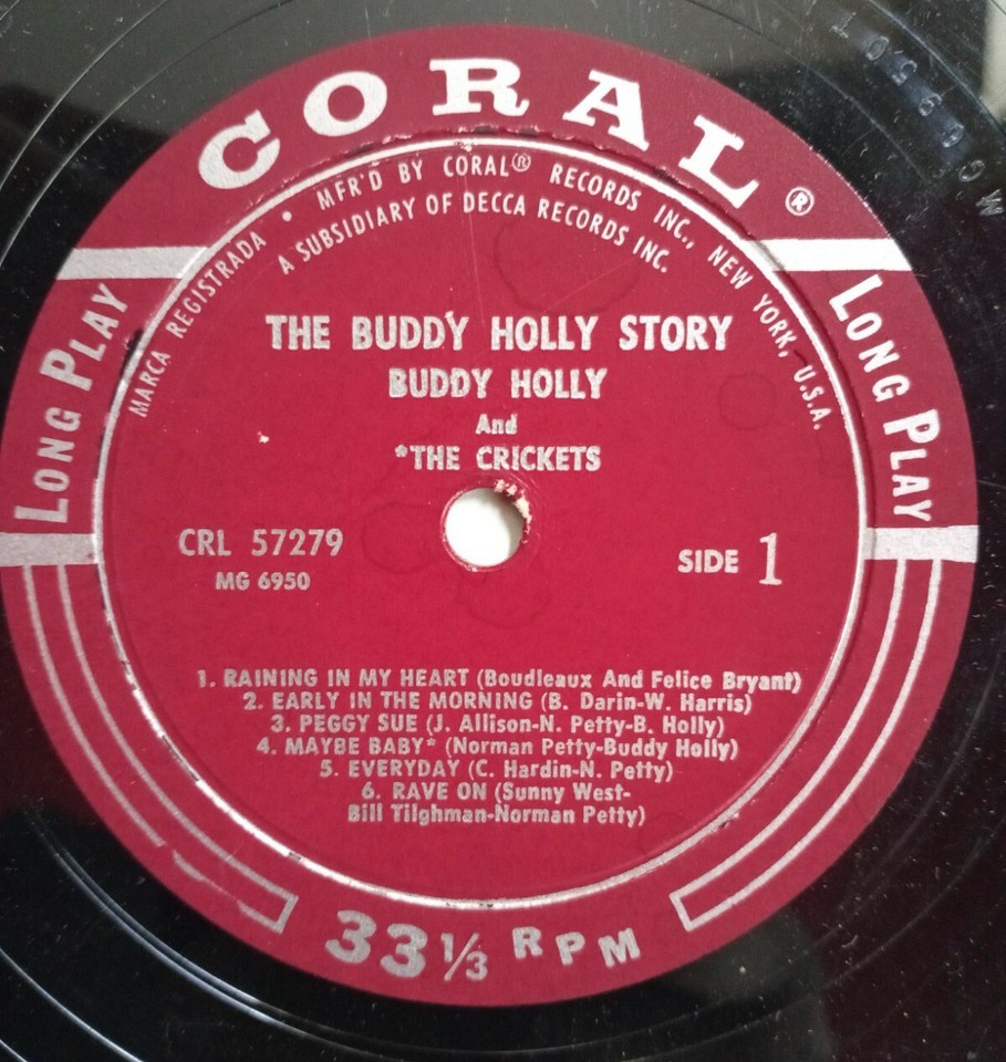 Buddy Holly - “The Buddy Holly Story” 1959 Vinyl LP Record | eBay