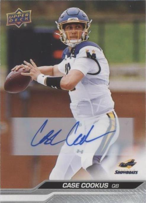 2024 Upper Deck Ufl - Case Cookus #29 Autographs (AU, RC) for sale ...