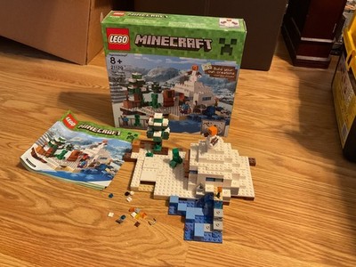 LEGO Minecraft 21120 The Snow Hideout Open Box | eBay
