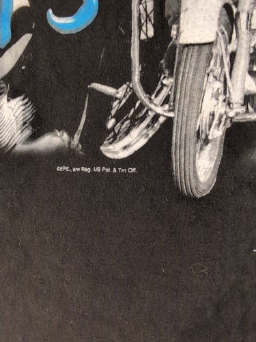 Vintage 90's Elvis Presley TCB Rock N Roll Motorcycle T-Shirt Men's XL ...