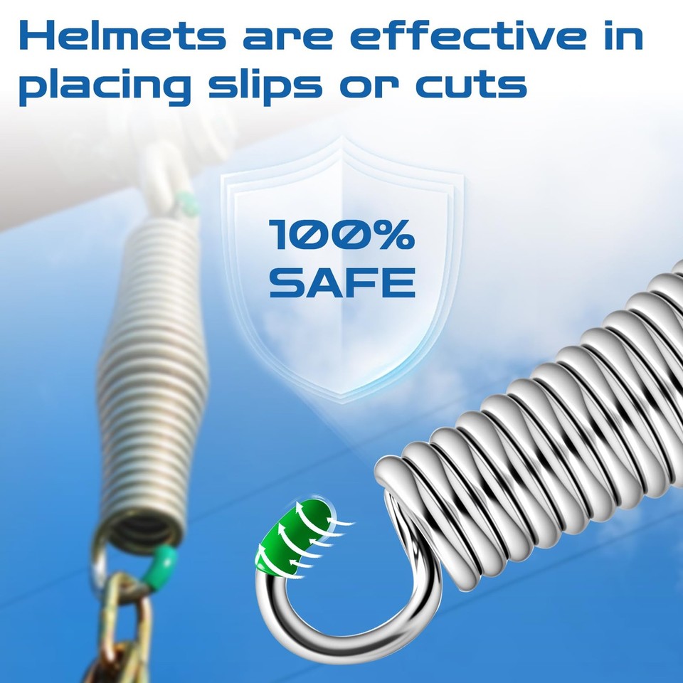 2 Pack Premium Porch Swing Springs,1300 LB Heavy Duty Springs, Rust ...