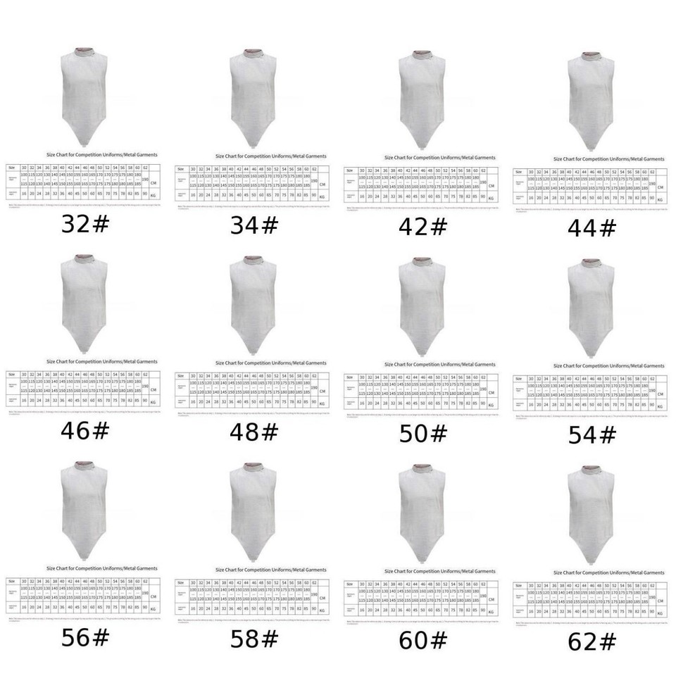 Fencing Lame Jacket Foil Lame Conductive Metal Fabric For Fencing ...