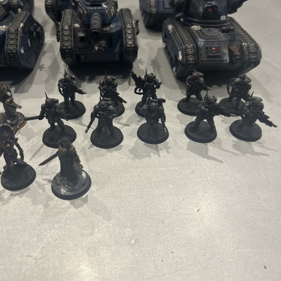 Warhammer 40k Astra Militarum 2000 Point Army Fully Painted Lot ...