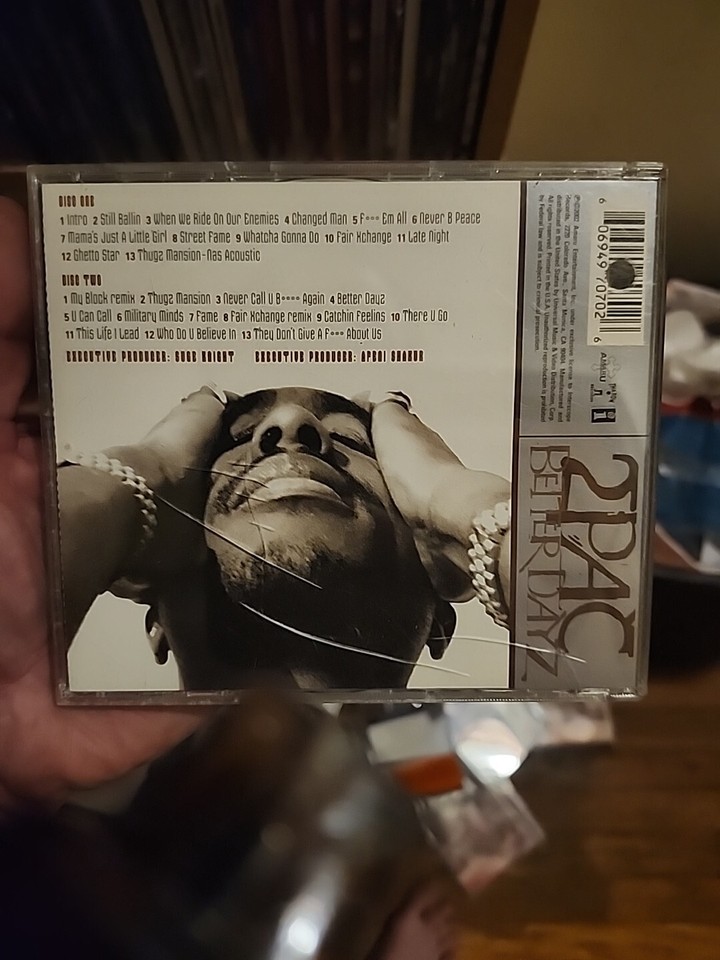 Better Dayz by 2Pac (CD, 2002) 606949707026 | eBay