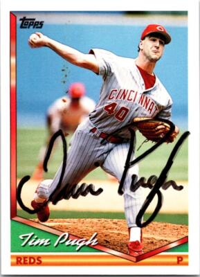 Tim Pugh autographed Baseball Card (Cincinnati Reds) 1994 Topps #95 | eBay
