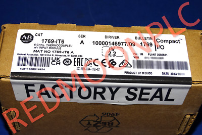 2023 Surplus SEALED Allen Bradley 1769-IT6 /A **REAL USA SELLER** NOT ...