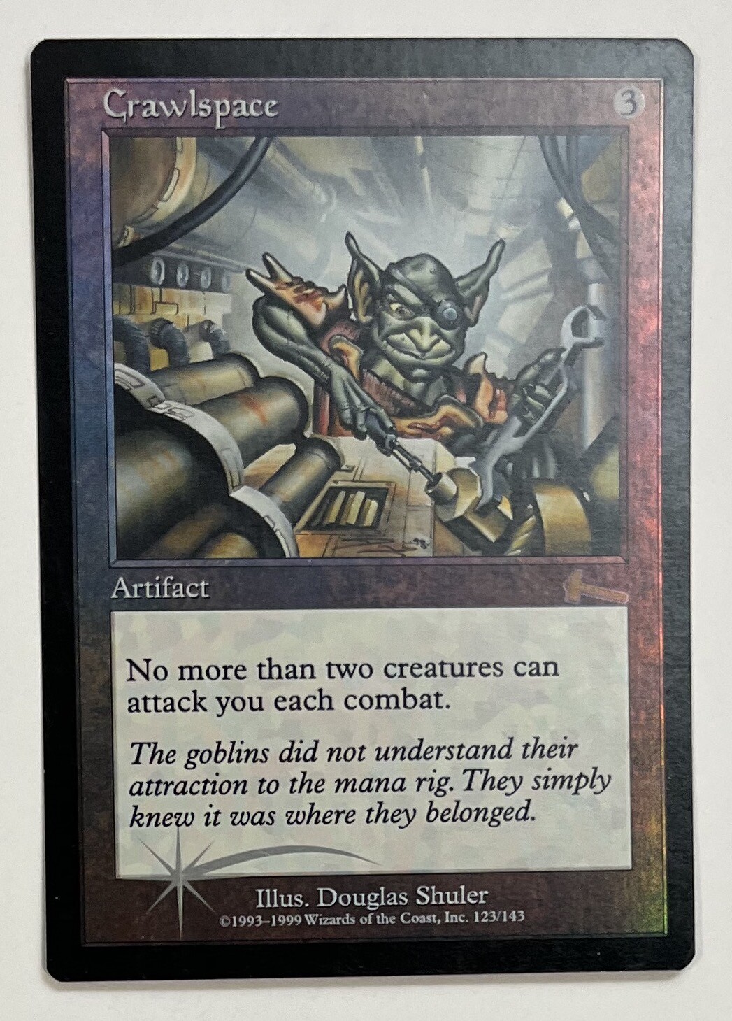 MTG CRAWLSPACE (Foil) Urza's Legacy (OldManMTG 002-888) | eBay