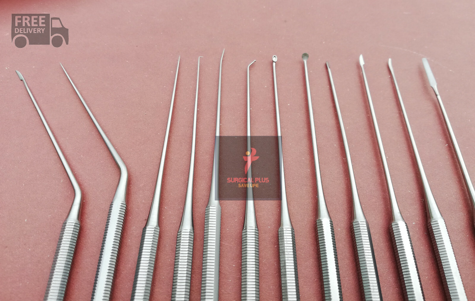 Micro shea,Hartman Ear Forceps,Cannula and Suction Tube Ent Set Of 22 ...