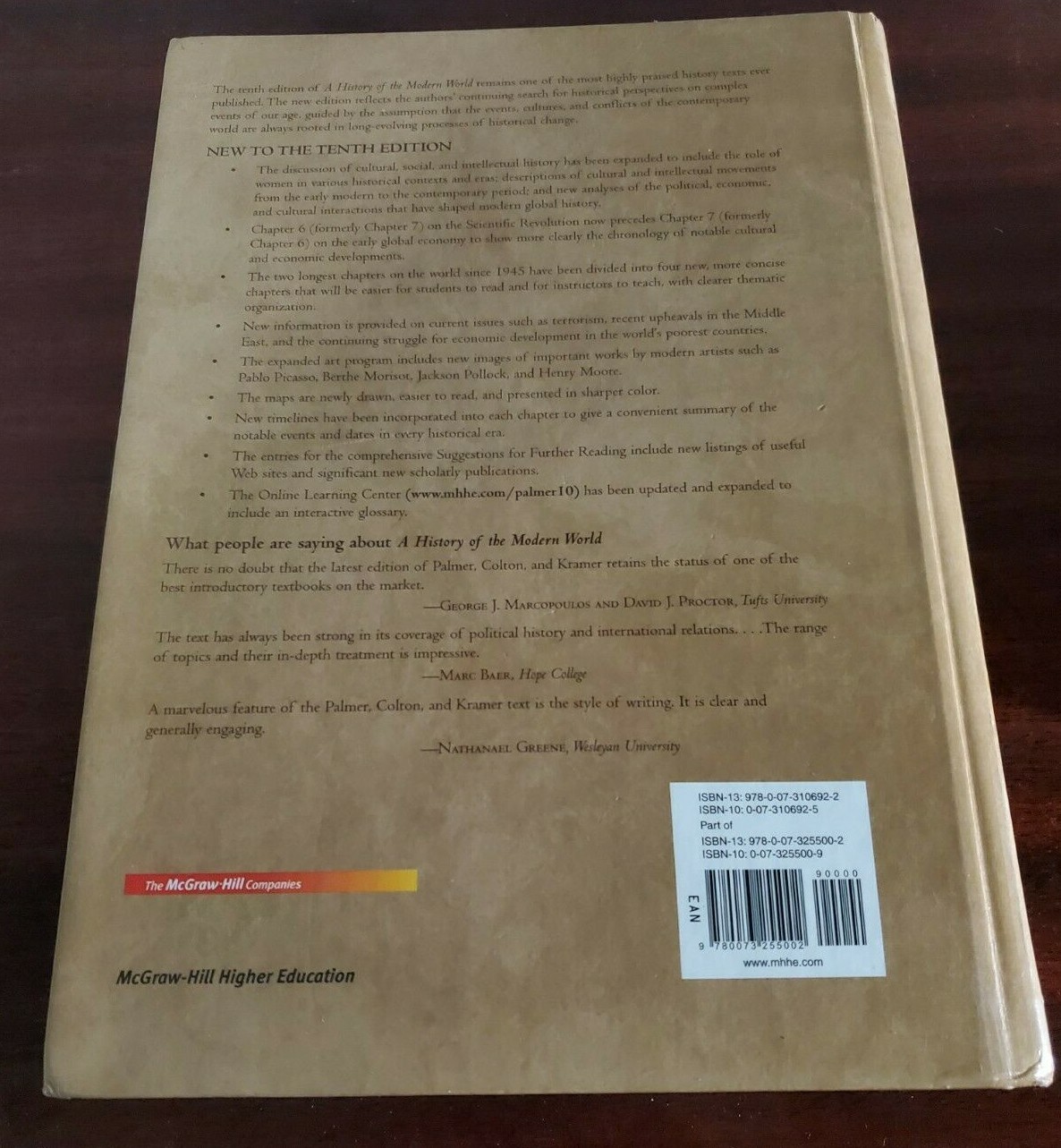 History of the Modern World by Lloyd S. Kramer, Joel Colton, R. R ...