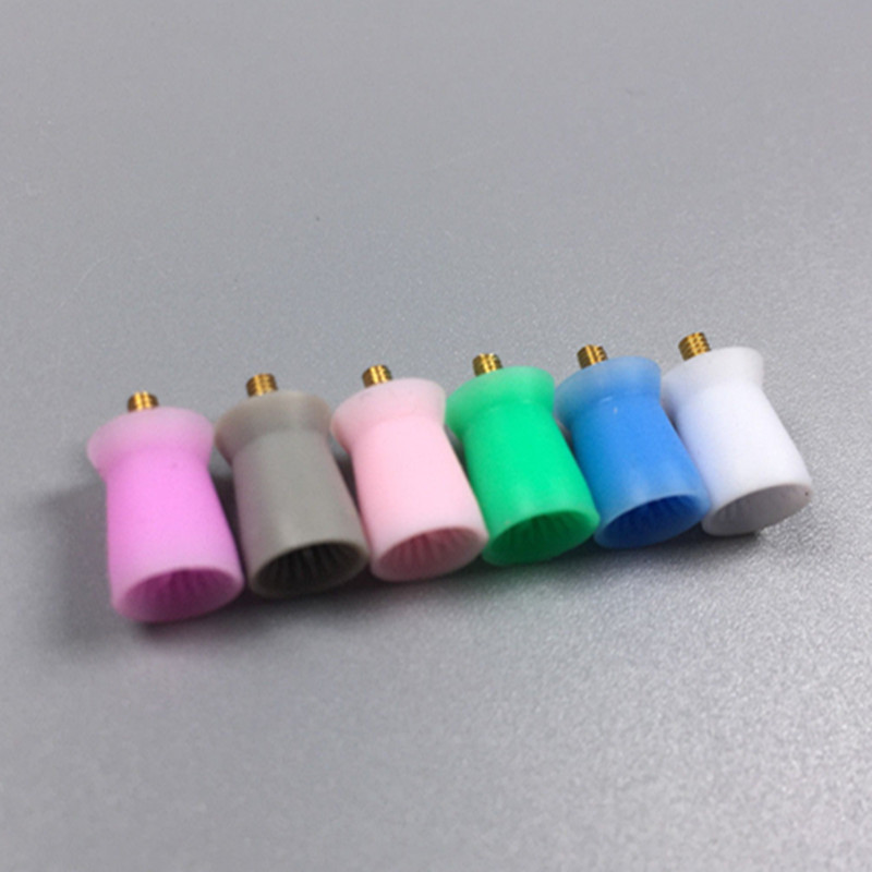 100 Pcs Dental Polishing Prophy Prophylaxis Cups Screw On Type Rubber ...