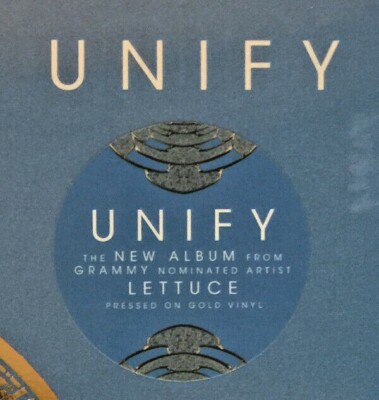 Lettuce - Unify 2 x LP - Limited Colored Vinyl Album NEW JAZZ FUNK ...