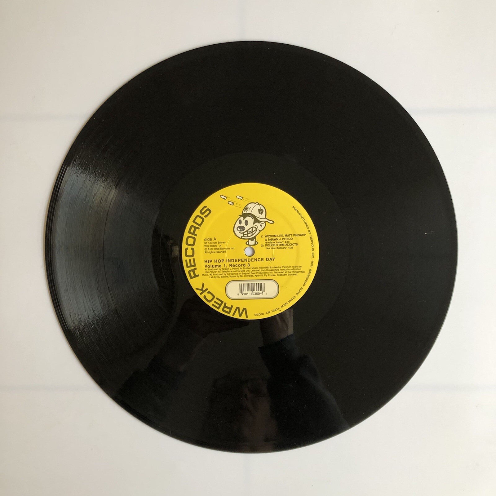 1998 Vintage HIP-HOP INDEPENDENTS DAY VOL 1 RECORD 3 Vinyl 12” Wreck ...