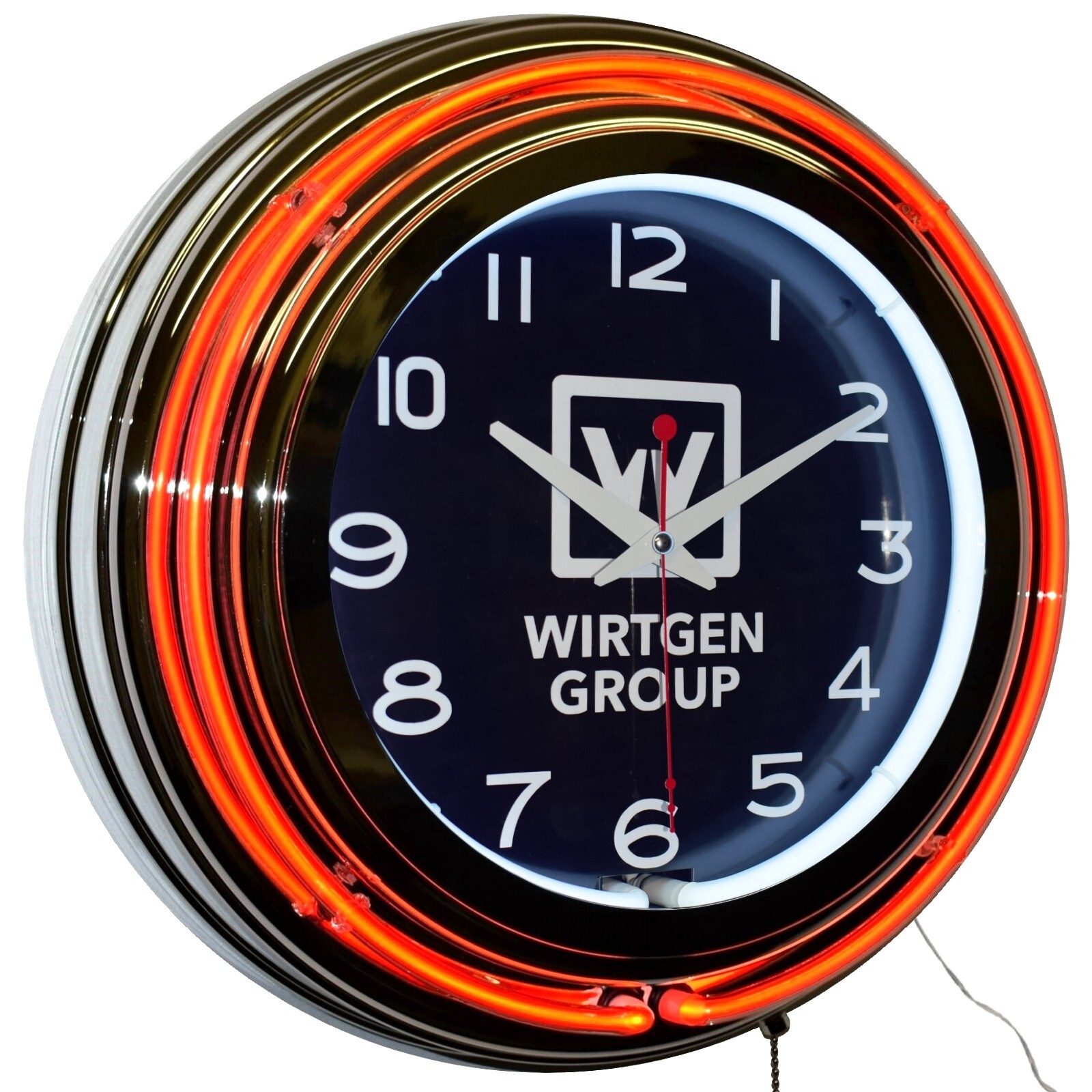 15" Wirtgen Group Construction Machinery Equipment Double Neon Clock ...