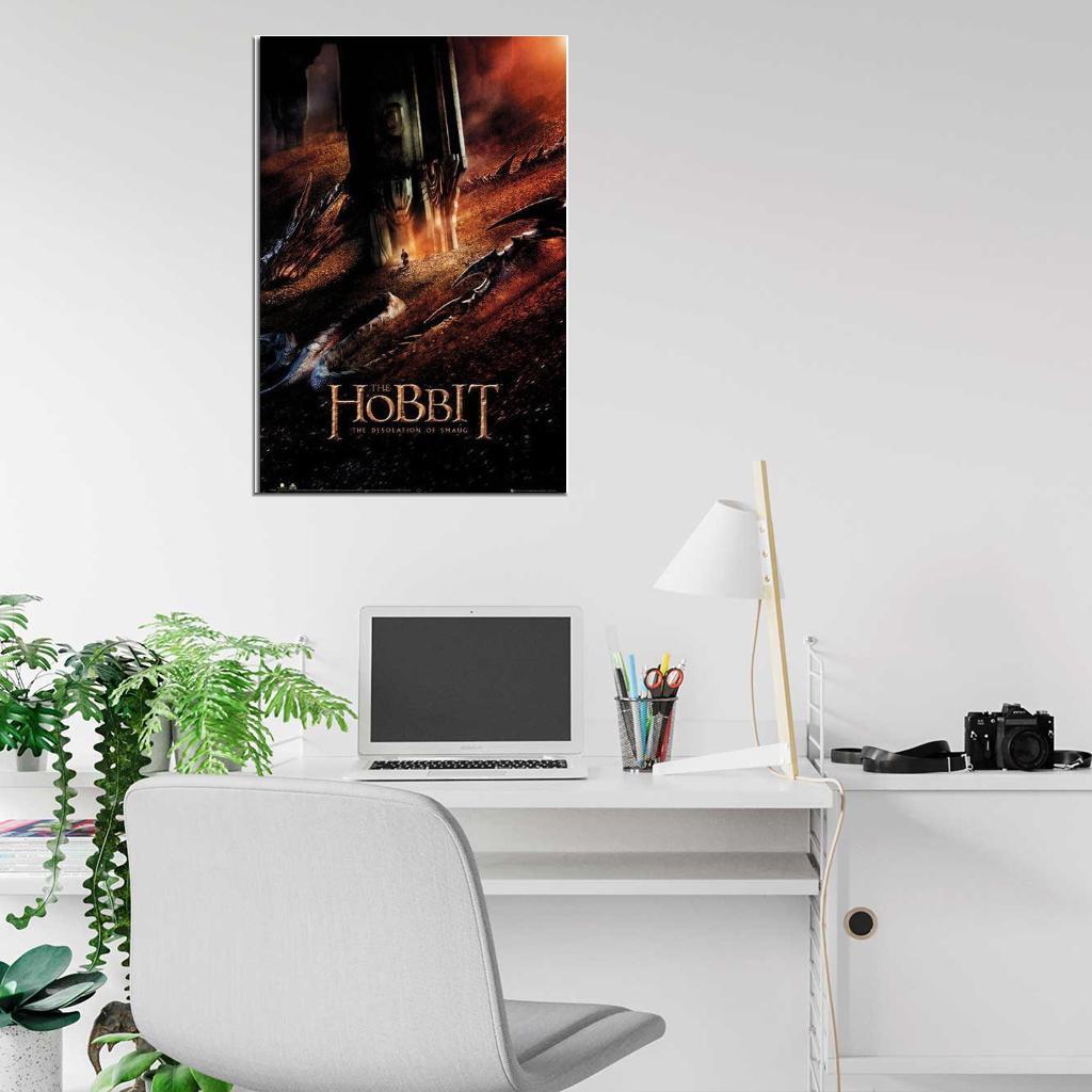 The Hobbit The Desolation Of Smaug Dragon Poster