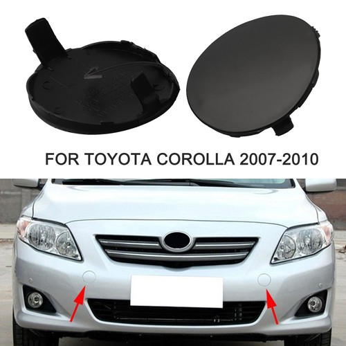 2*Car Front Bumper Tow Hook Cover Eye Cap Unprimed For Corolla 2007 ...