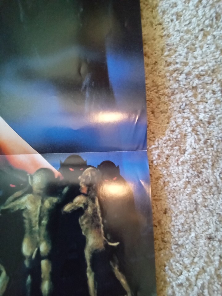 VINTAGE Movie Poster SUBSPECIES 1991 Laura Tate, Michael Watson Horror ...