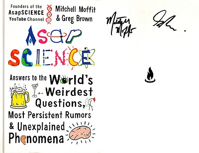 Mitchell Moffit & Greg Brown~SIGNED 2X~AsapSCIENCE~1st Edition/1st ...