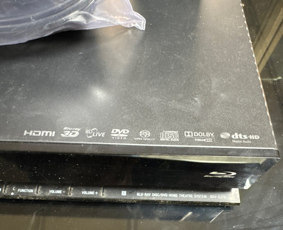 Sony BDV-E370 Blu-ray DVD player Home Theatre Cinema System 5.1 ...