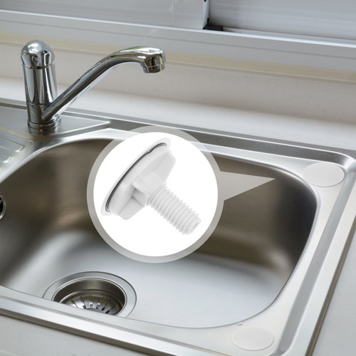 4 Pcs Plastic Kitchen Tap Hole Covers Sink Hole Sealing Caps Plug ...
