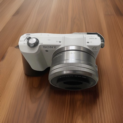 Sony Alpha ILCE-5000 Mirrorless Digital Camera 16-50mm Lens 20.1 MP ...