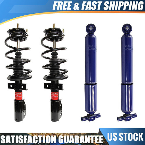 Front Struts Coil Springs & Rear Shocks Monroe Kit Fits Buick Chevy GMC ...