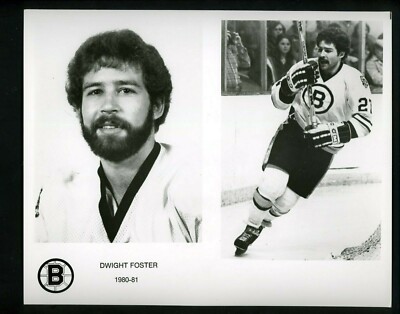 Dwight Foster Boston Bruins team issued 1980 Press Photo | eBay