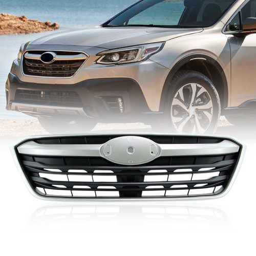 Grill 91121AN06A For Subaru Outback 2020-2022 Silver Trim | eBay