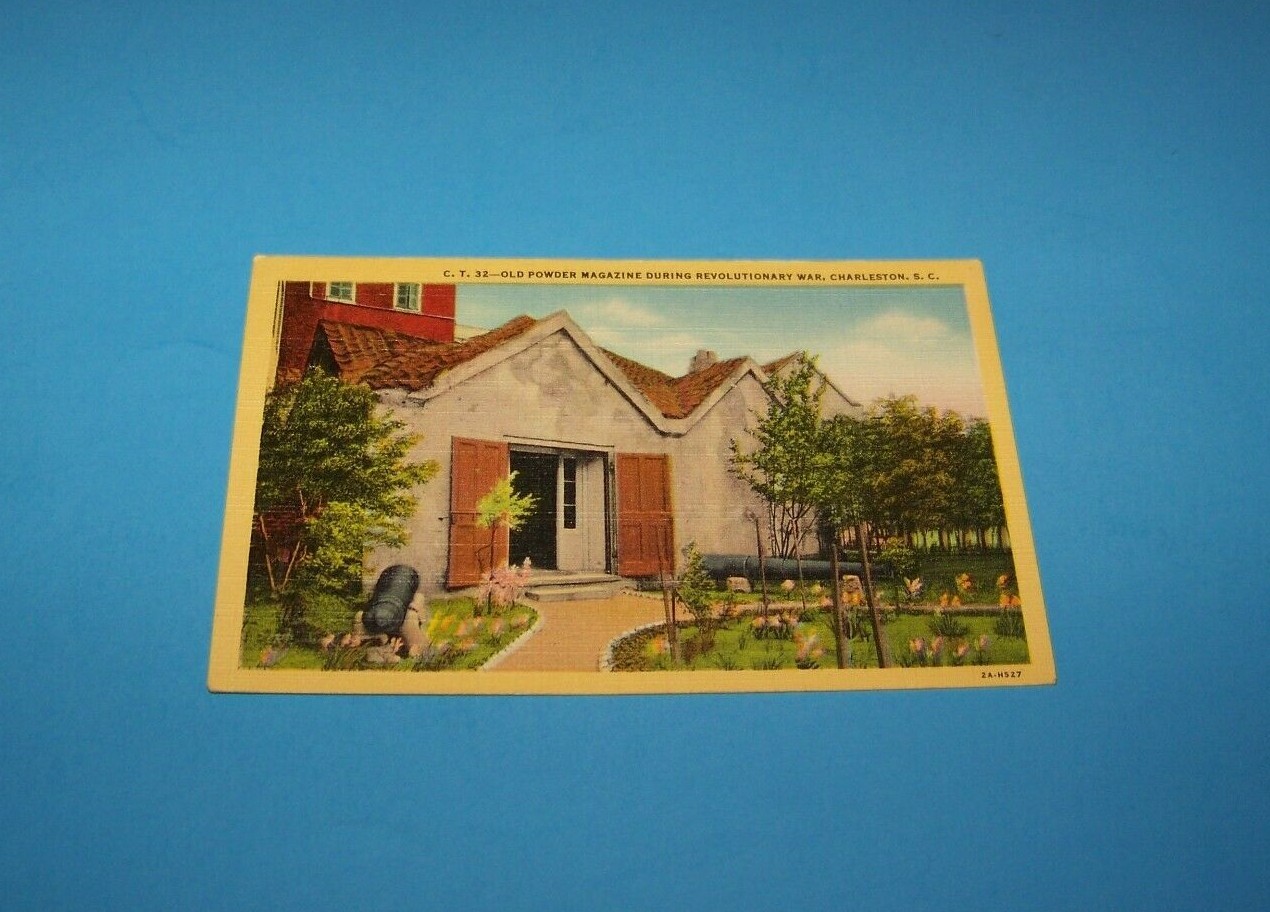 Old Powder Magazine During Revolutionary War Charleston, South Carolina ...