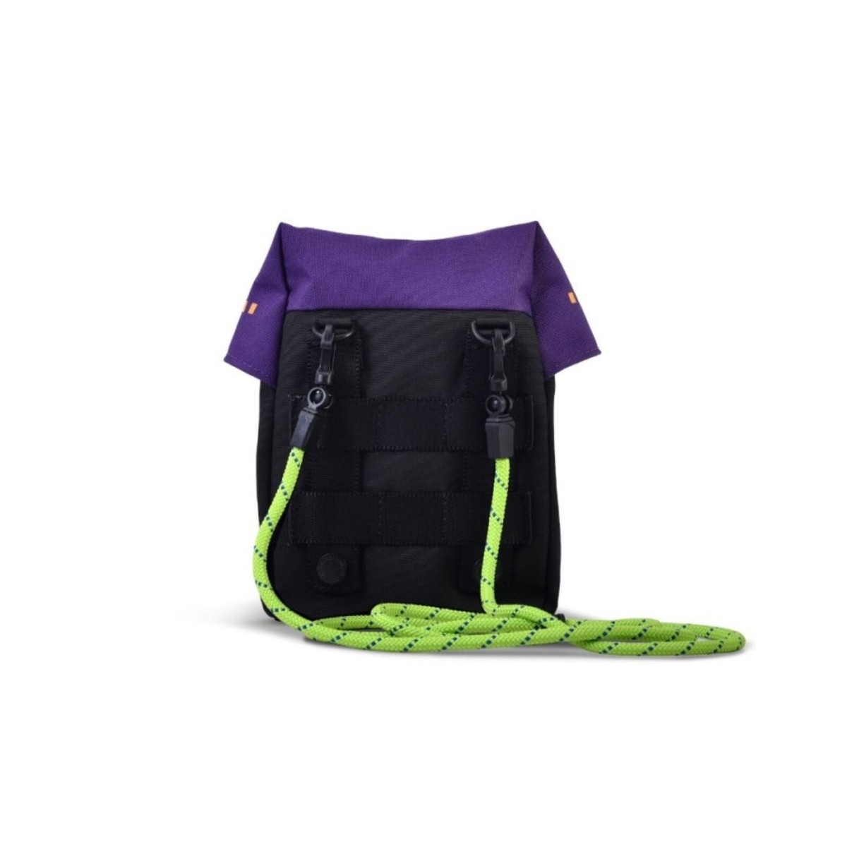 Backpack Sling Bag Black Purple Evangelion X FX CREATIONS Backpack Sling Bag Black Purple Evangelion X FX CREATIONS